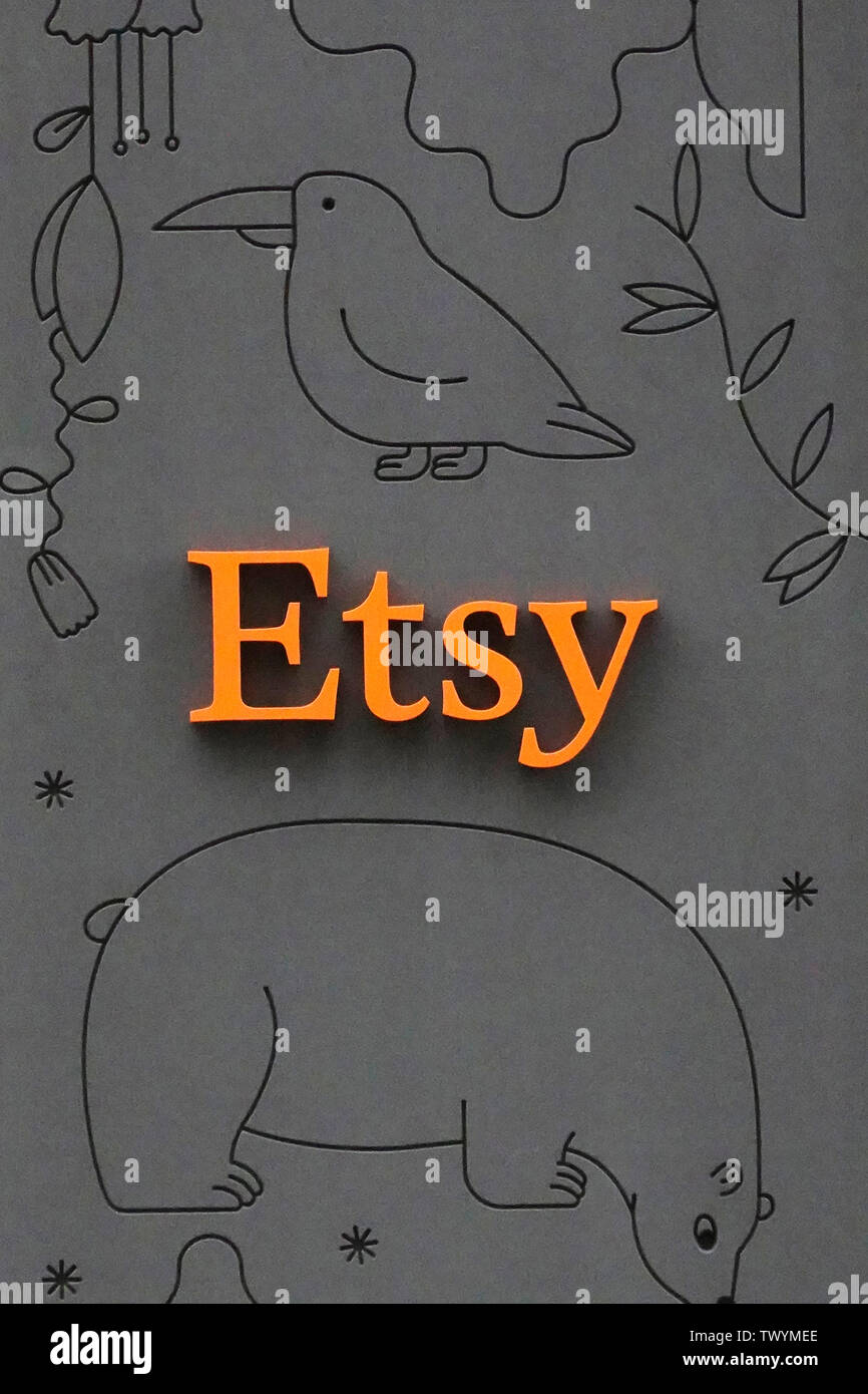 Etsy headquarters in downtown Brooklyn NYC Stock Photo - Alamy