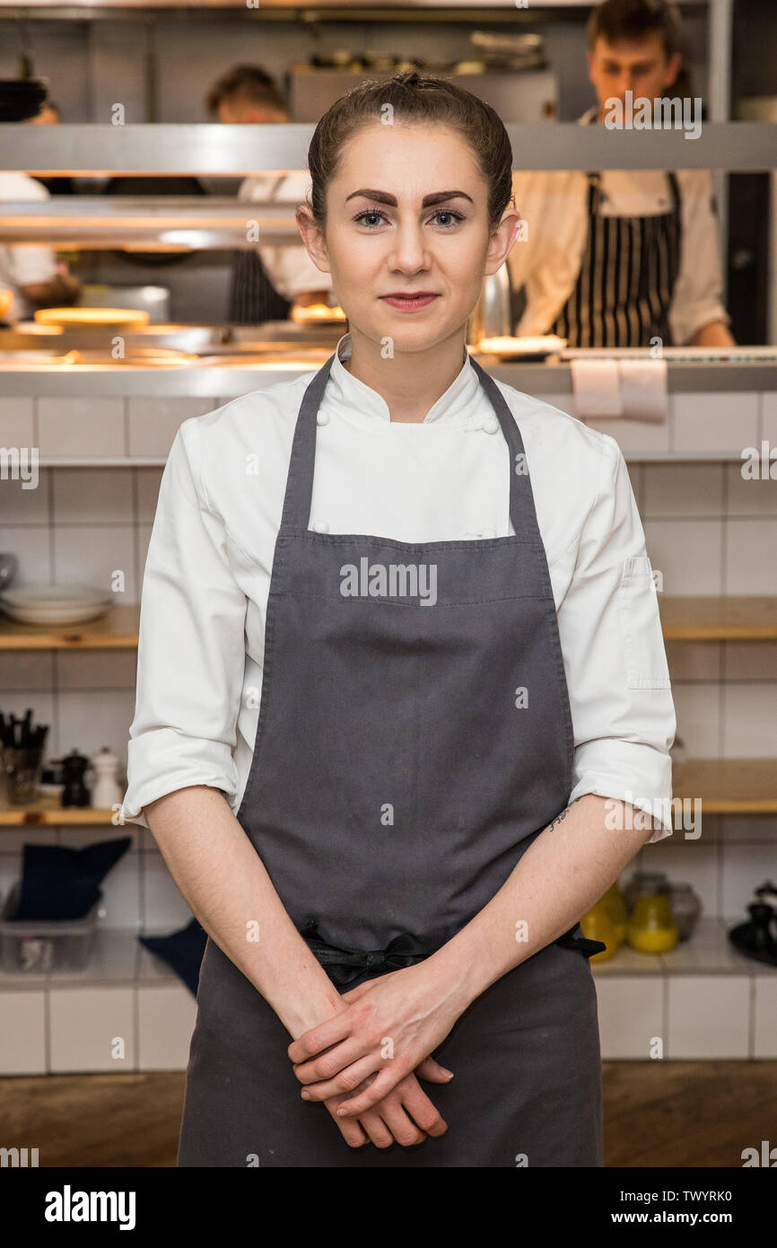 Guests attend party to celebrate the new chef 'Ruth Hansom' and opening ...