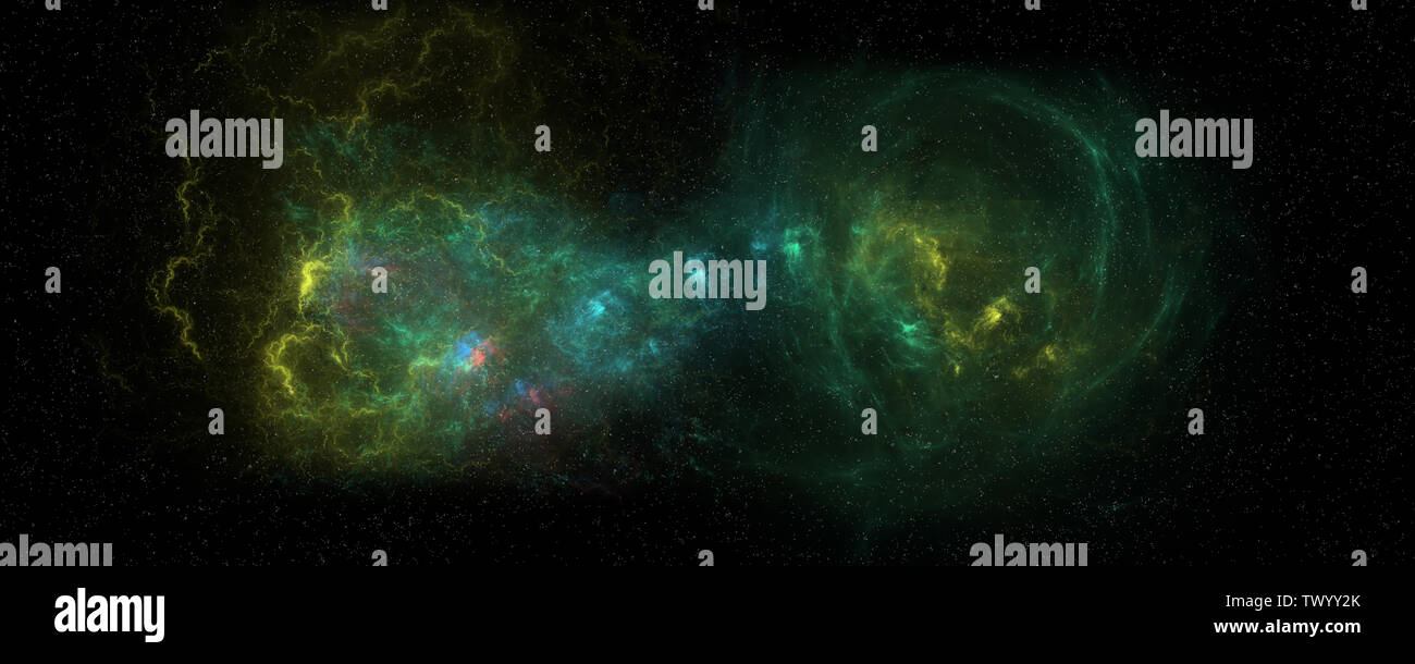 Extremely detailed and realistic high resolution concept design of two ...