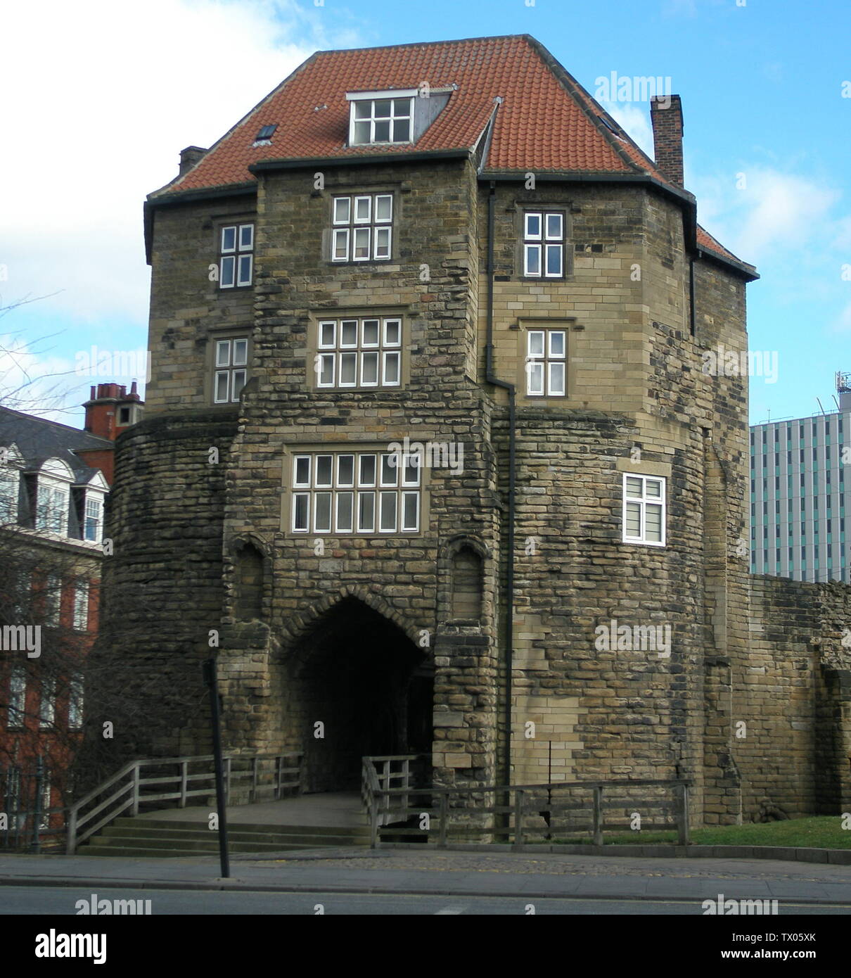 Blackgate and castle hi-res stock photography and images - Alamy