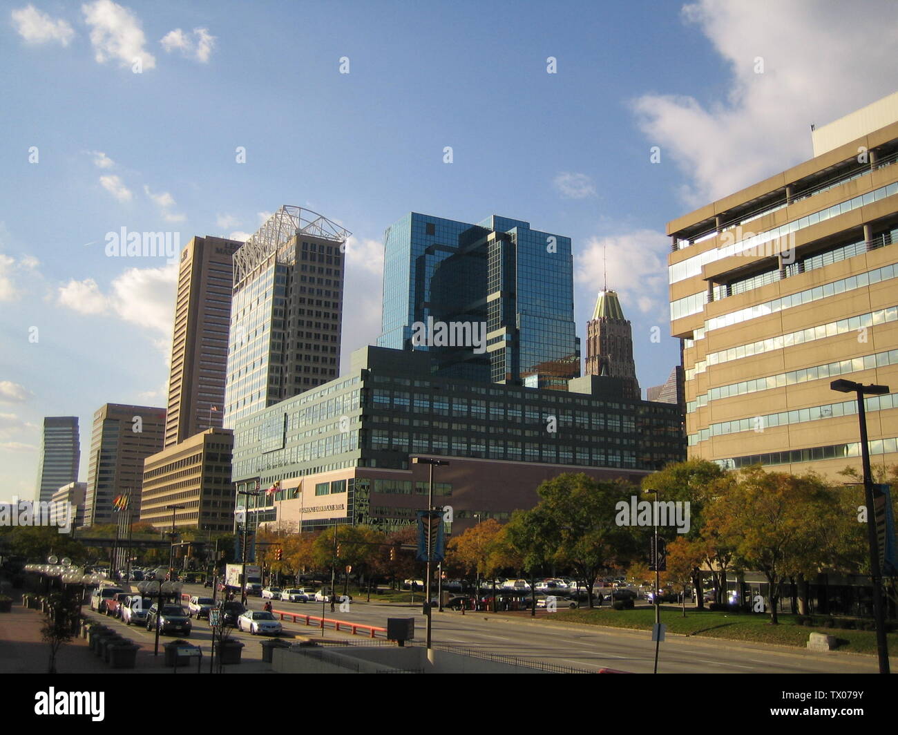 Downtown baltimores pratt street hi-res stock photography and images ...