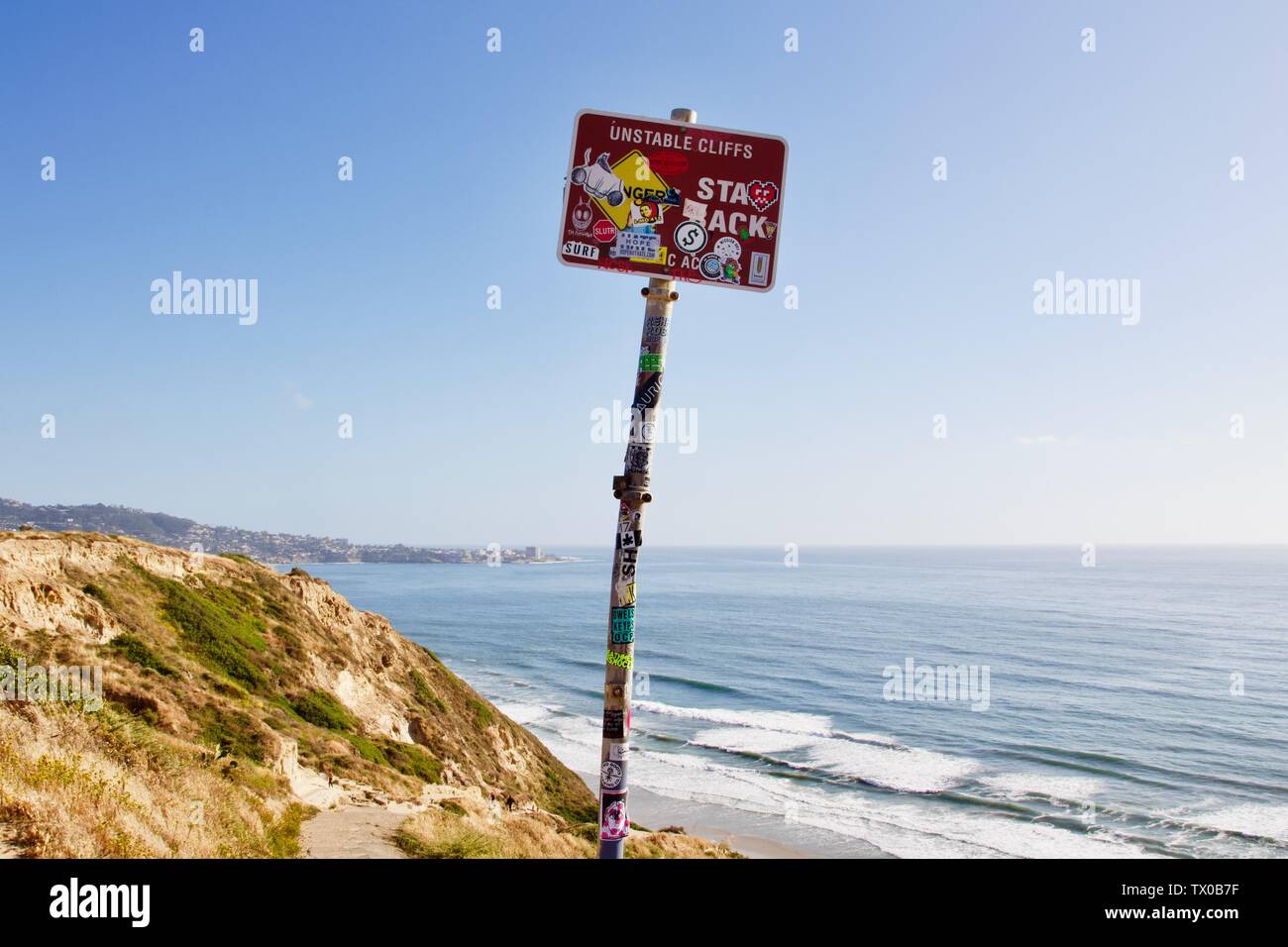 Torrey pines lookout hi-res stock photography and images - Alamy