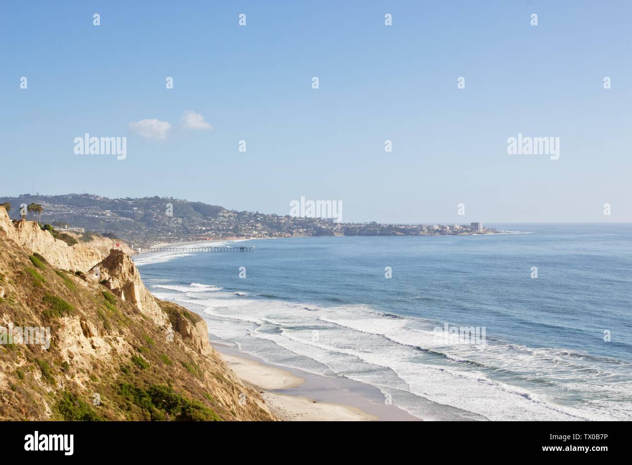 Black's beach lookout in La Jolla, California Stock Photo - Alamy