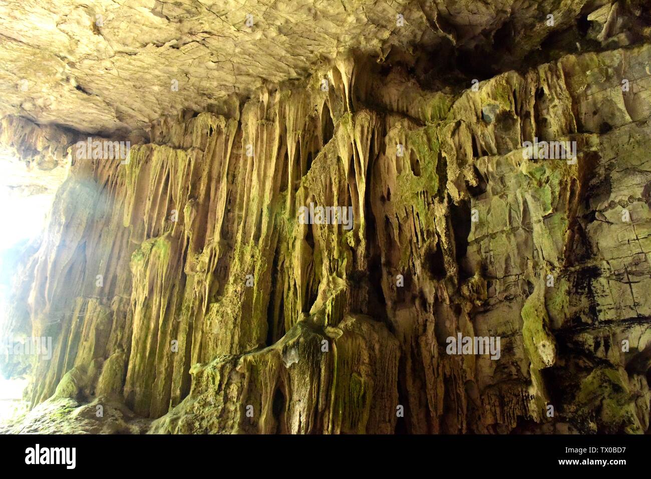 Natural karst caves Stock Photo - Alamy