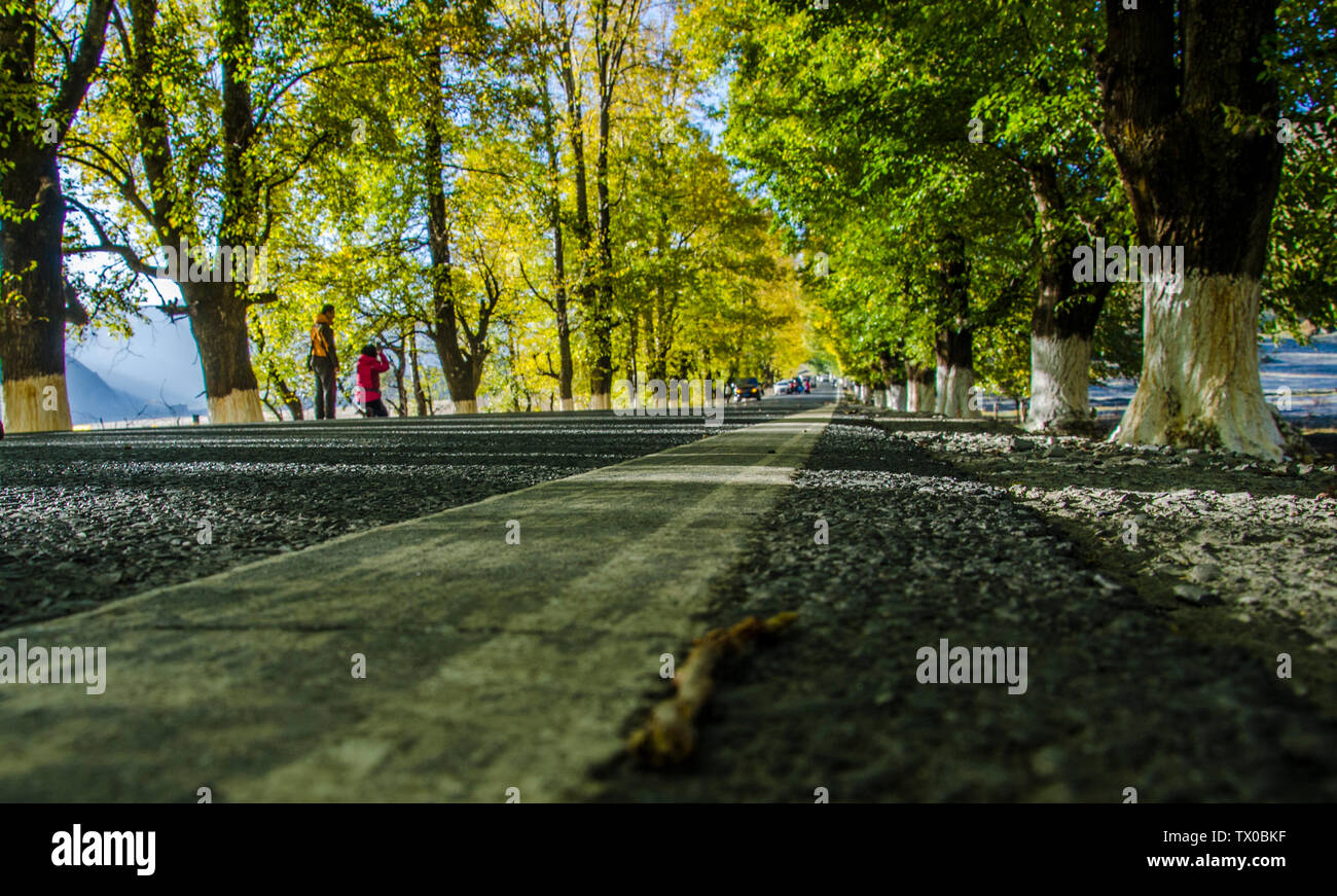 Xindu bridge and plateau scenery hi-res stock photography and images ...