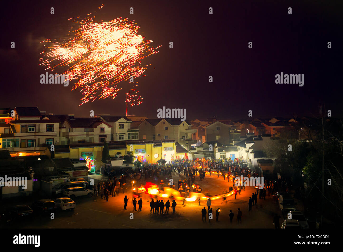 Gao Chun dragon dance Stock Photo - Alamy