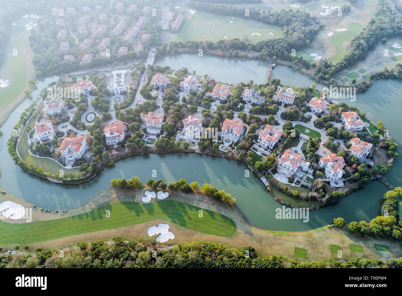 Sheshan golf county hi-res stock photography and images - Alamy