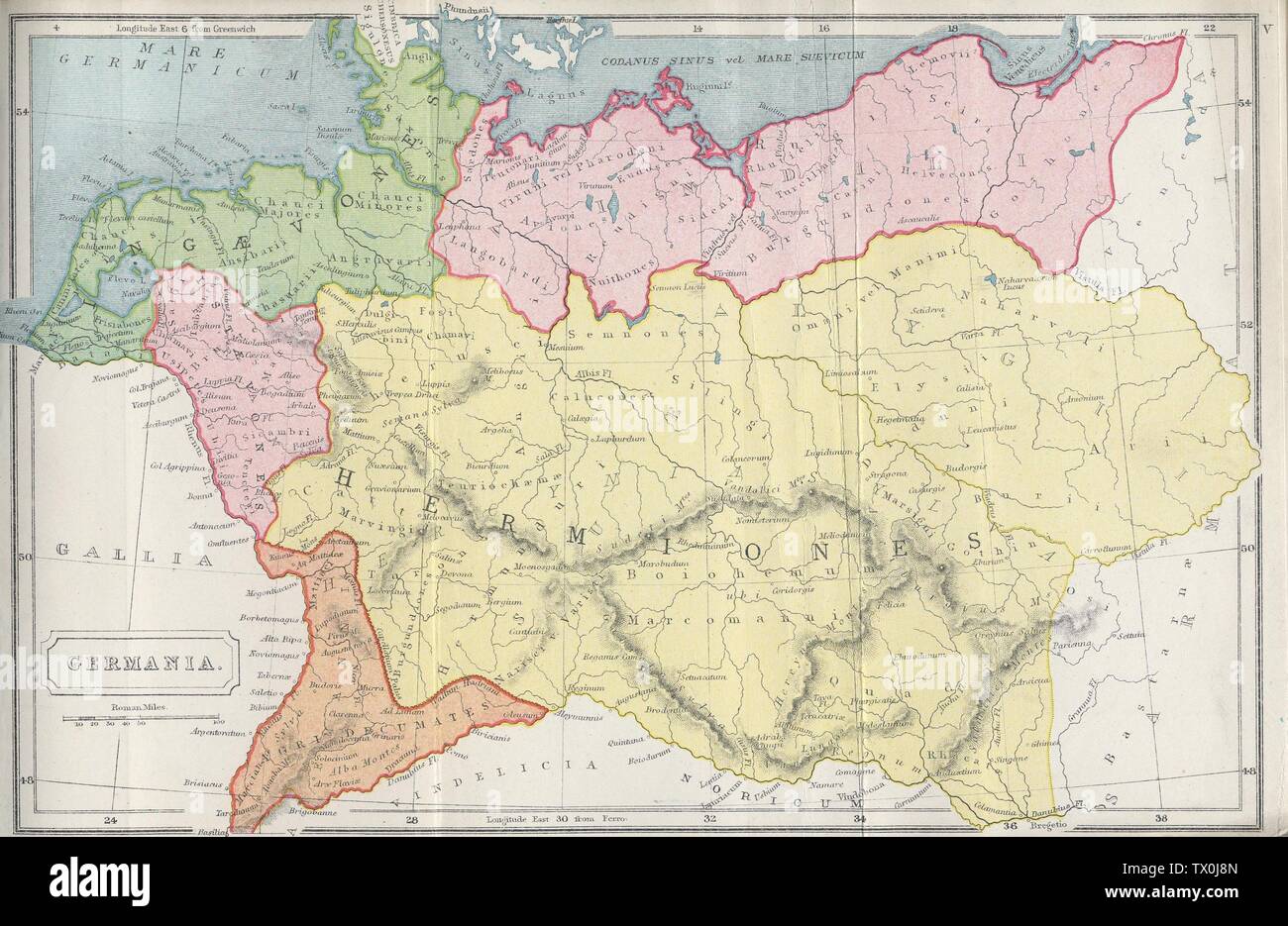 Ancient map of germany hi-res stock photography and images - Alamy