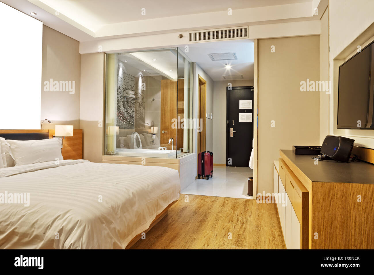 Interior of modern hotels Stock Photo - Alamy