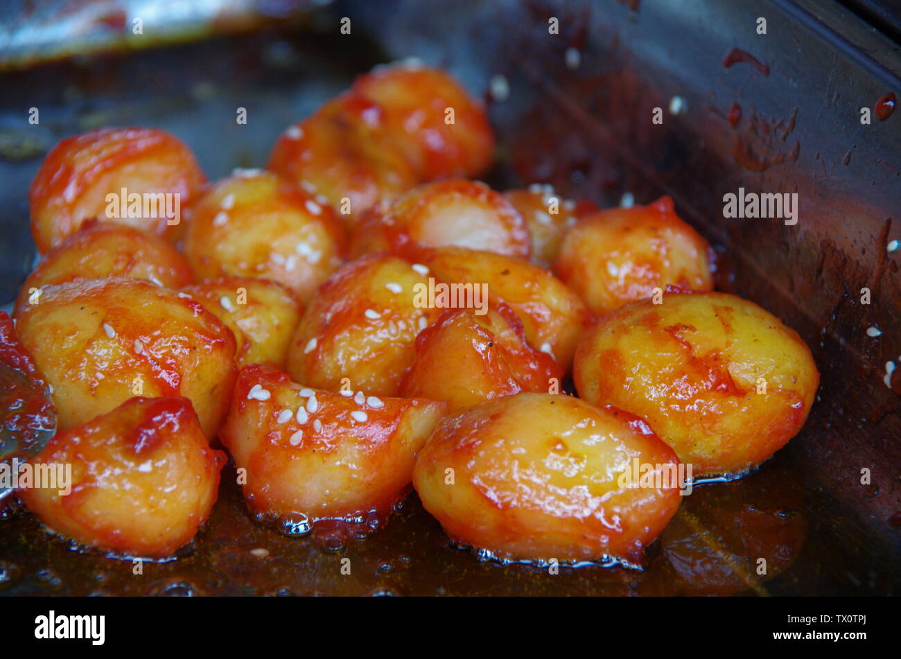 Hanzhong Zhenba kang potato Stock Photo - Alamy