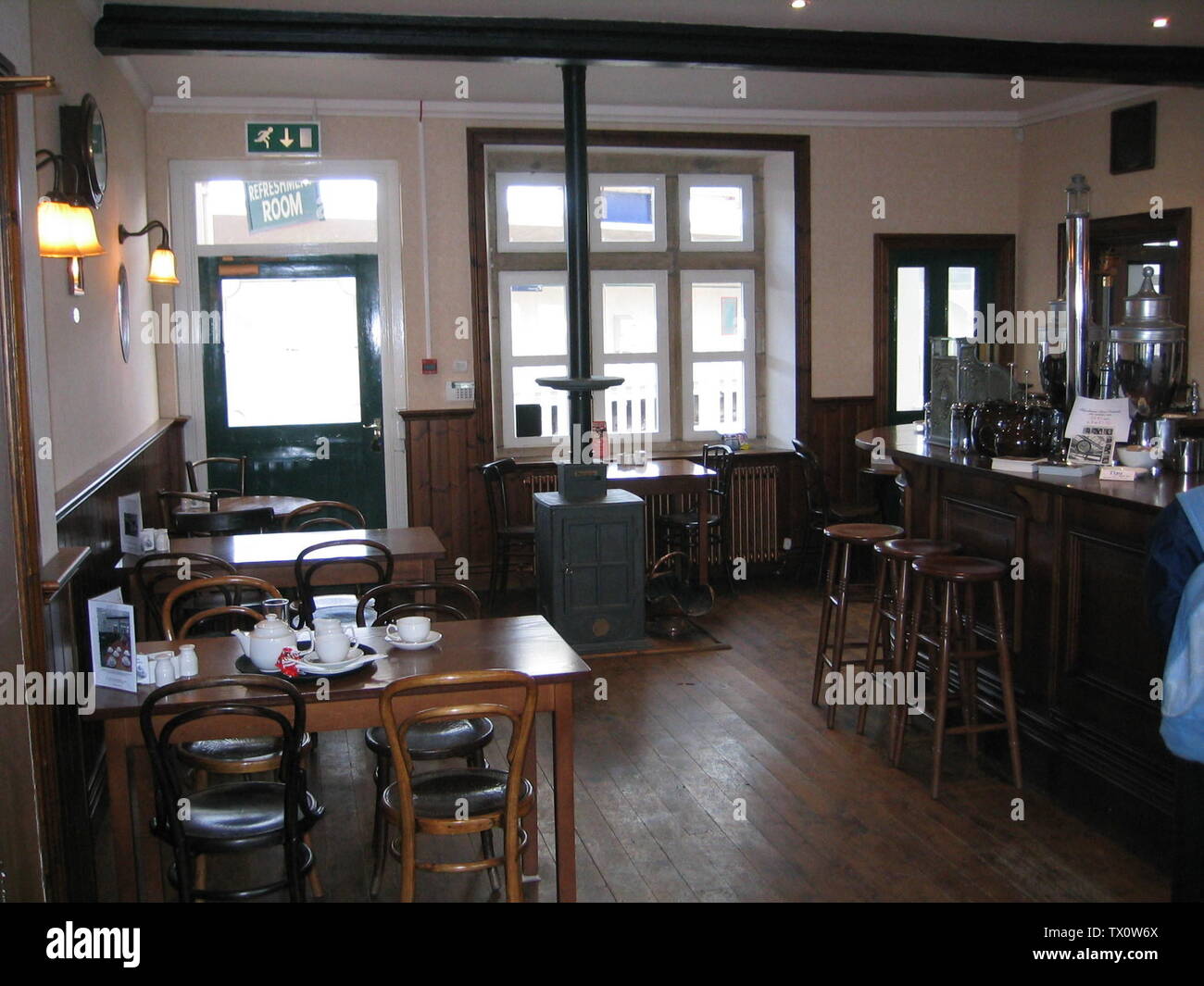 Carnforth Railway Station Refreshment Room High Resolution Stock ...