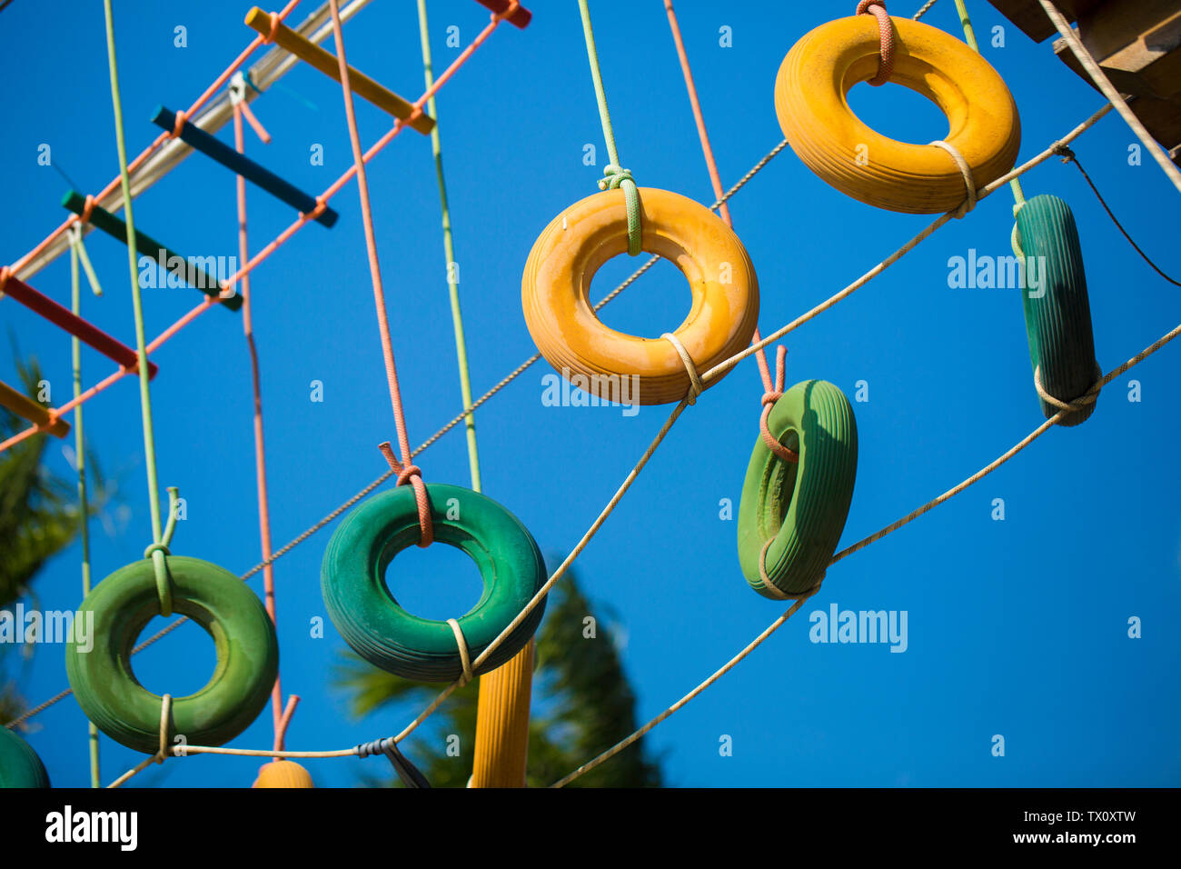 Backstage rope hi-res stock photography and images - Alamy