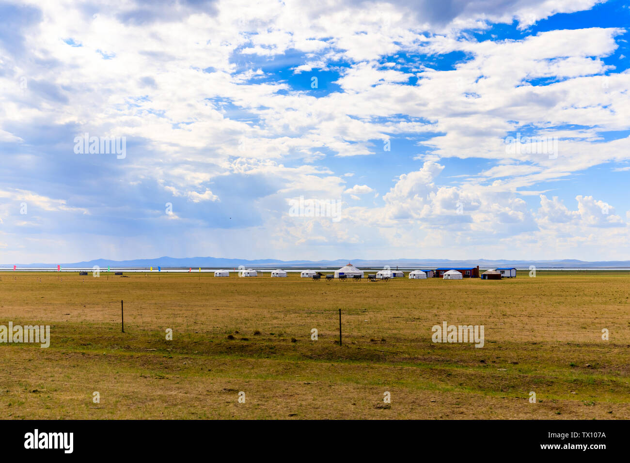 Summer in Hulunbuir Prairie, Inner Mongolia Stock Photo - Alamy