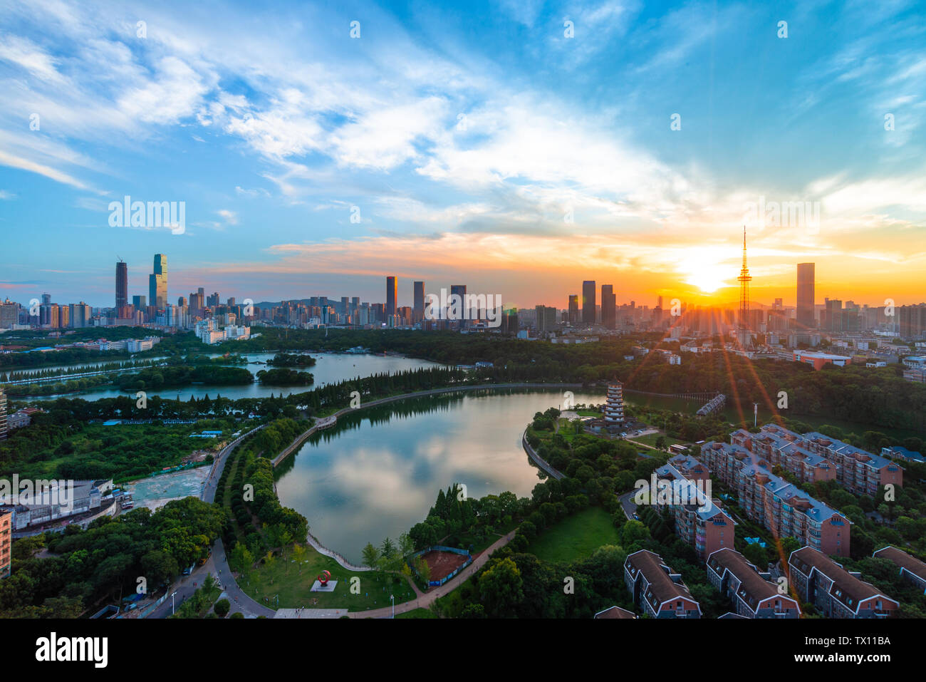 Skyline changsha hi-res stock photography and images - Alamy