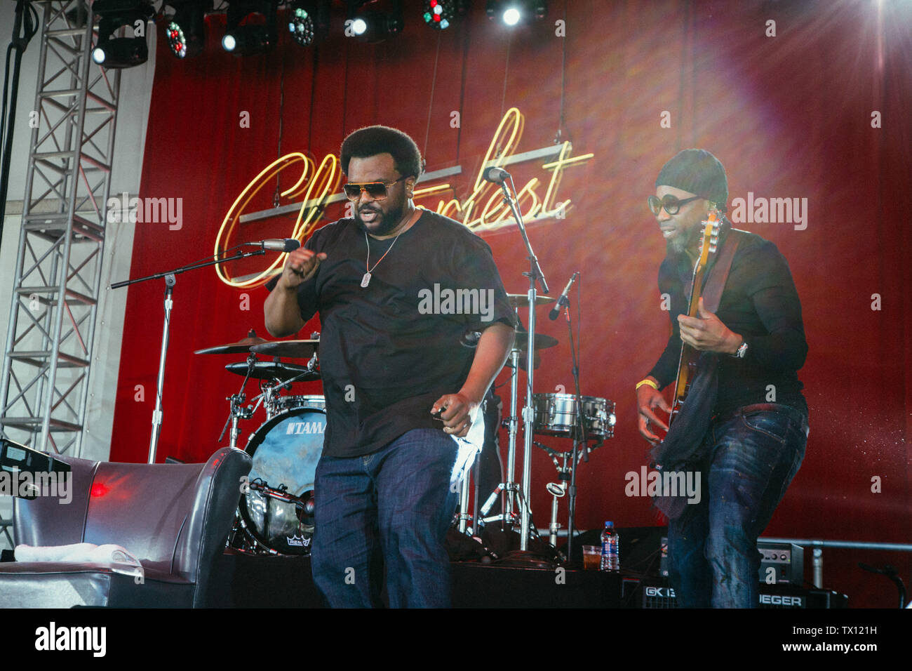 SAN FRANCISCO, CA - June 22: Craig Robinson and Ethan Farmer of the ...
