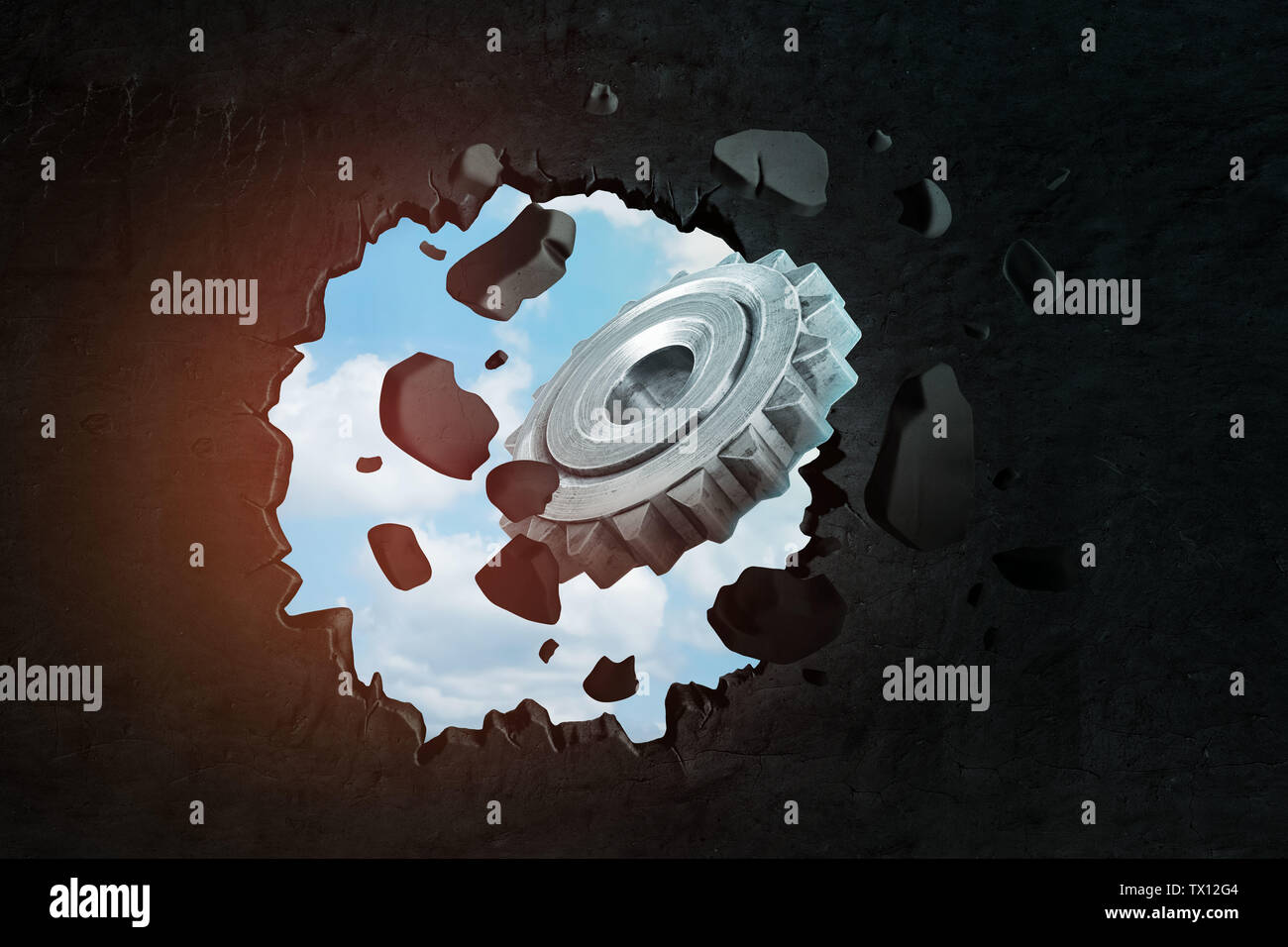 Wheel breaking hi-res stock photography and images - Alamy