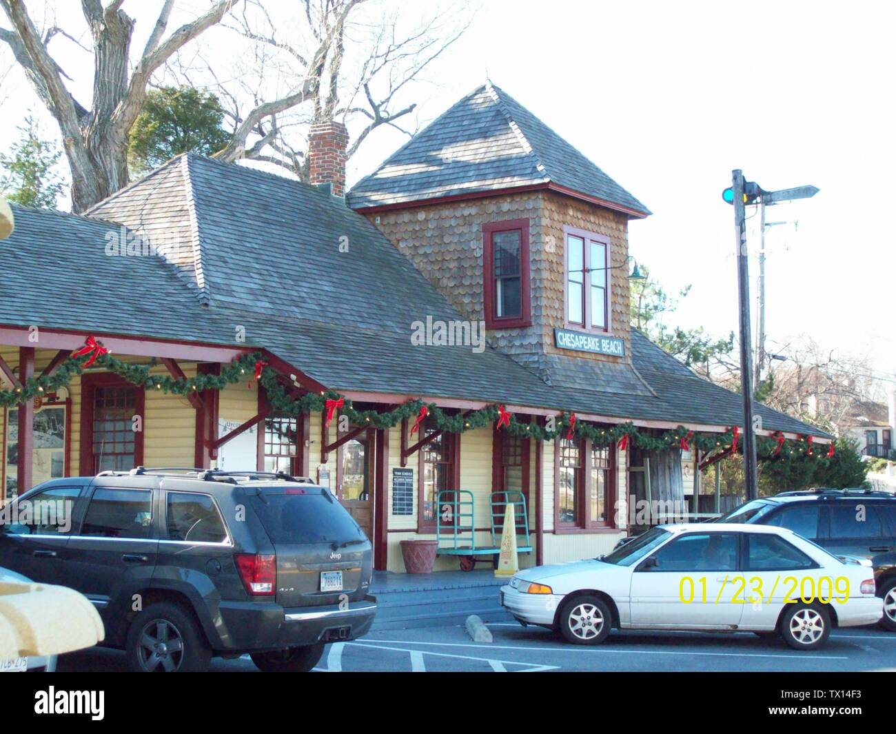 Chesapeake beach railway hi-res stock photography and images - Alamy