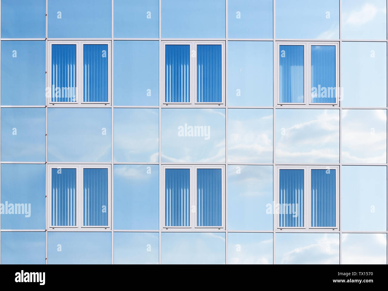 Windows of modern building Stock Photo - Alamy