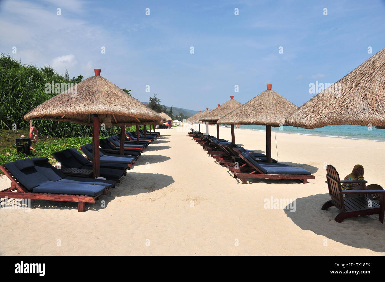 Sanya Yalong Bay Scenery in Hainan Stock Photo - Alamy