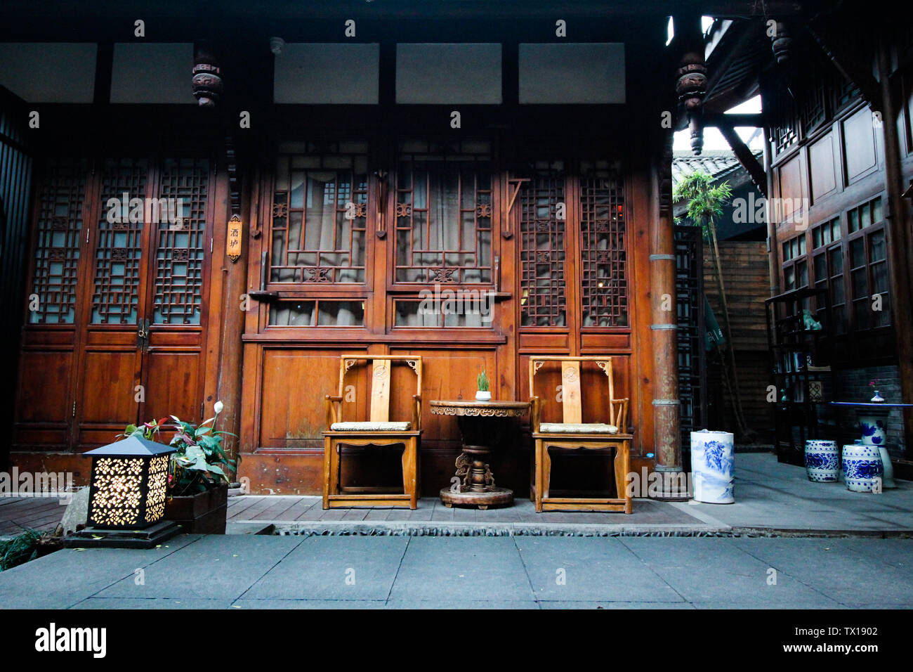 Alleyway design hi-res stock photography and images - Alamy