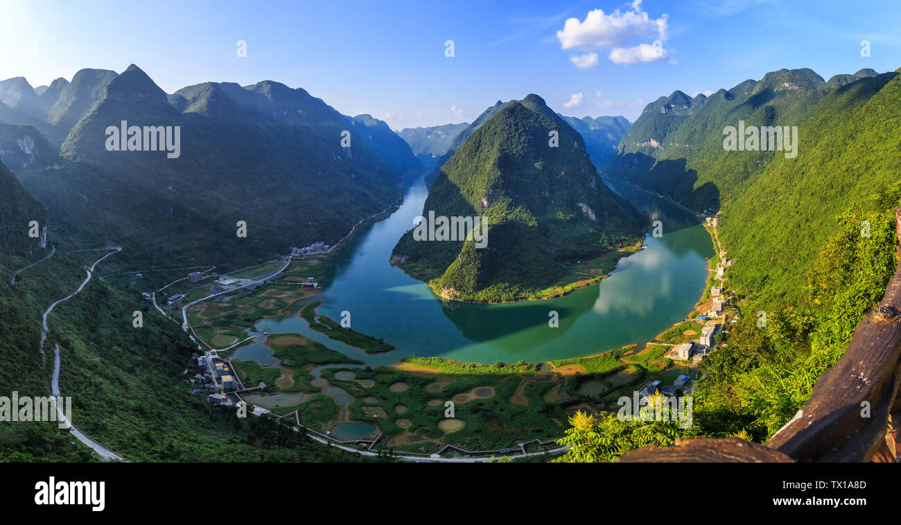 Tiane County, Donglan County Stock Photo - Alamy