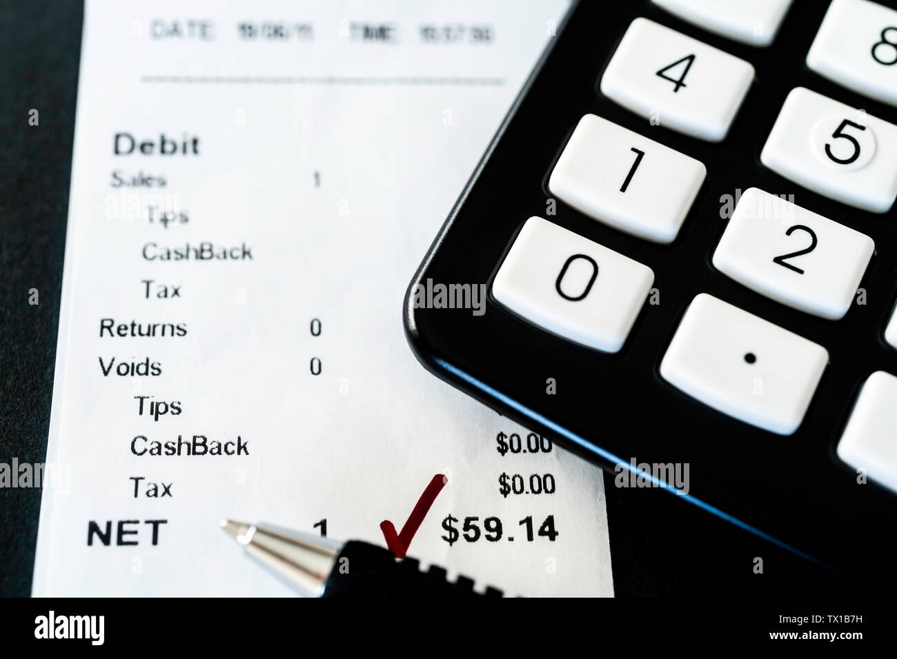 Reconciling Credit Card batch report with receipts at end of the day ...