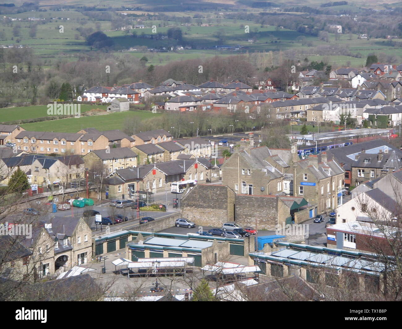 Clitheroe market town hi-res stock photography and images - Alamy