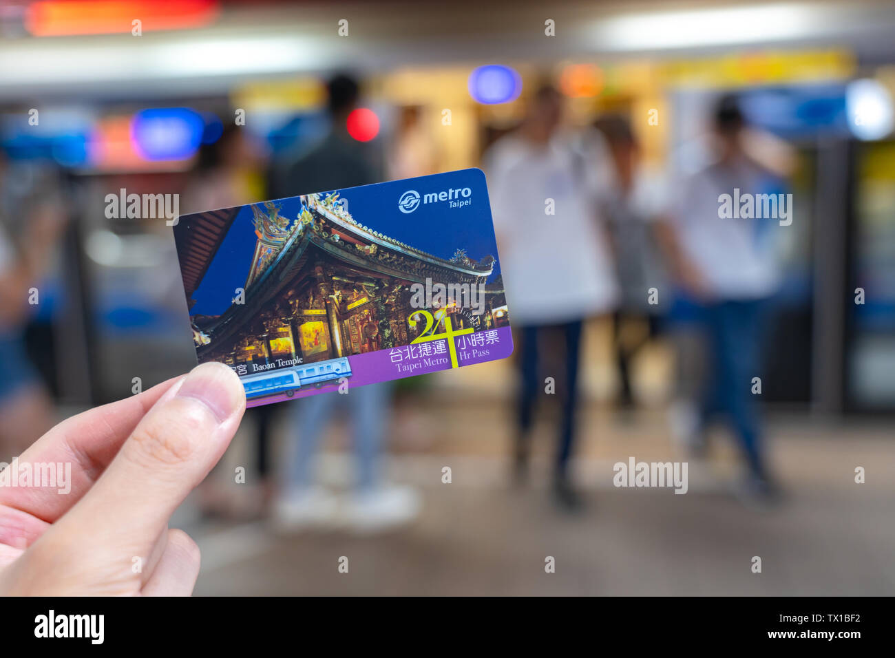 Using subway system in Taipei by 24hr Taipei Metro Pass. Once activated ...