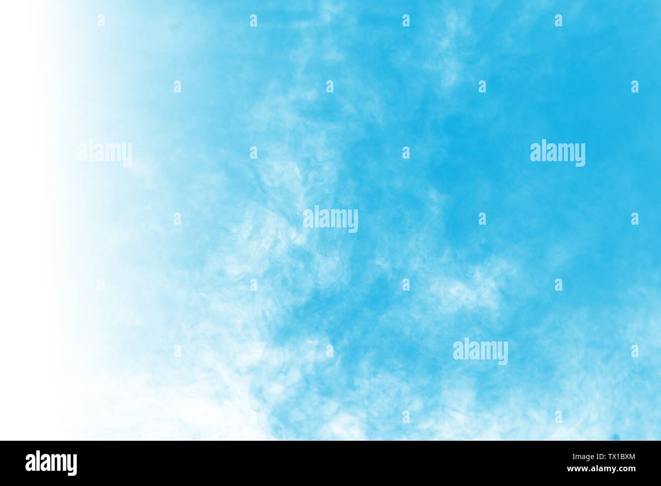 Abstract blue color smoke flowed on background Stock Photo - Alamy