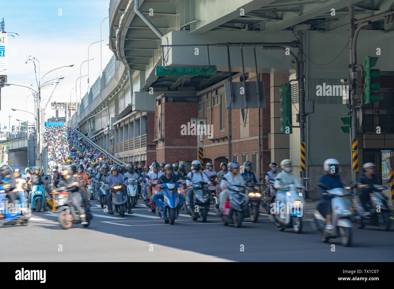 Taiwan traffic jam hi-res stock photography and images - Alamy