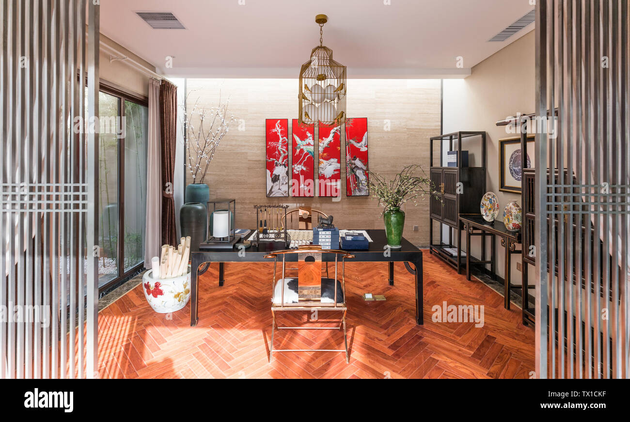 Space Design of Modern Model Room Stock Photo - Alamy