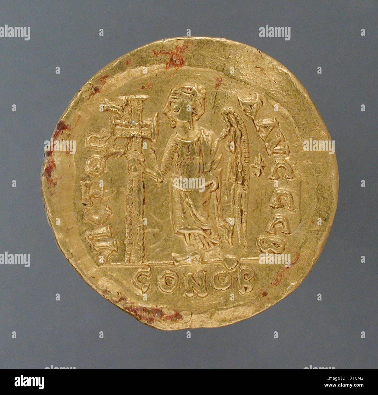 Byzantine gold coin hi-res stock photography and images - Alamy