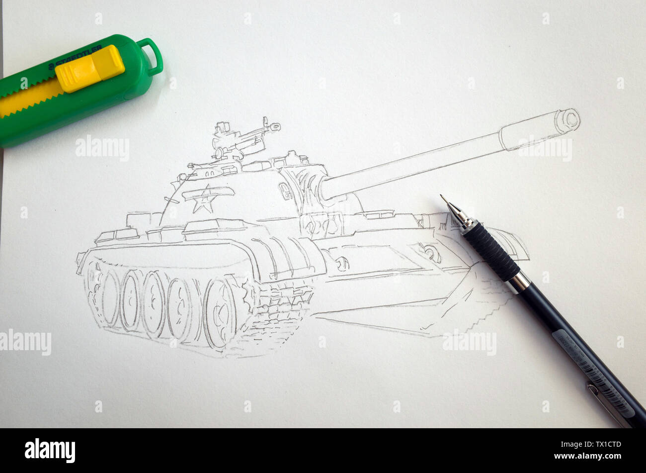 Type 59 tank hi-res stock photography and images - Alamy