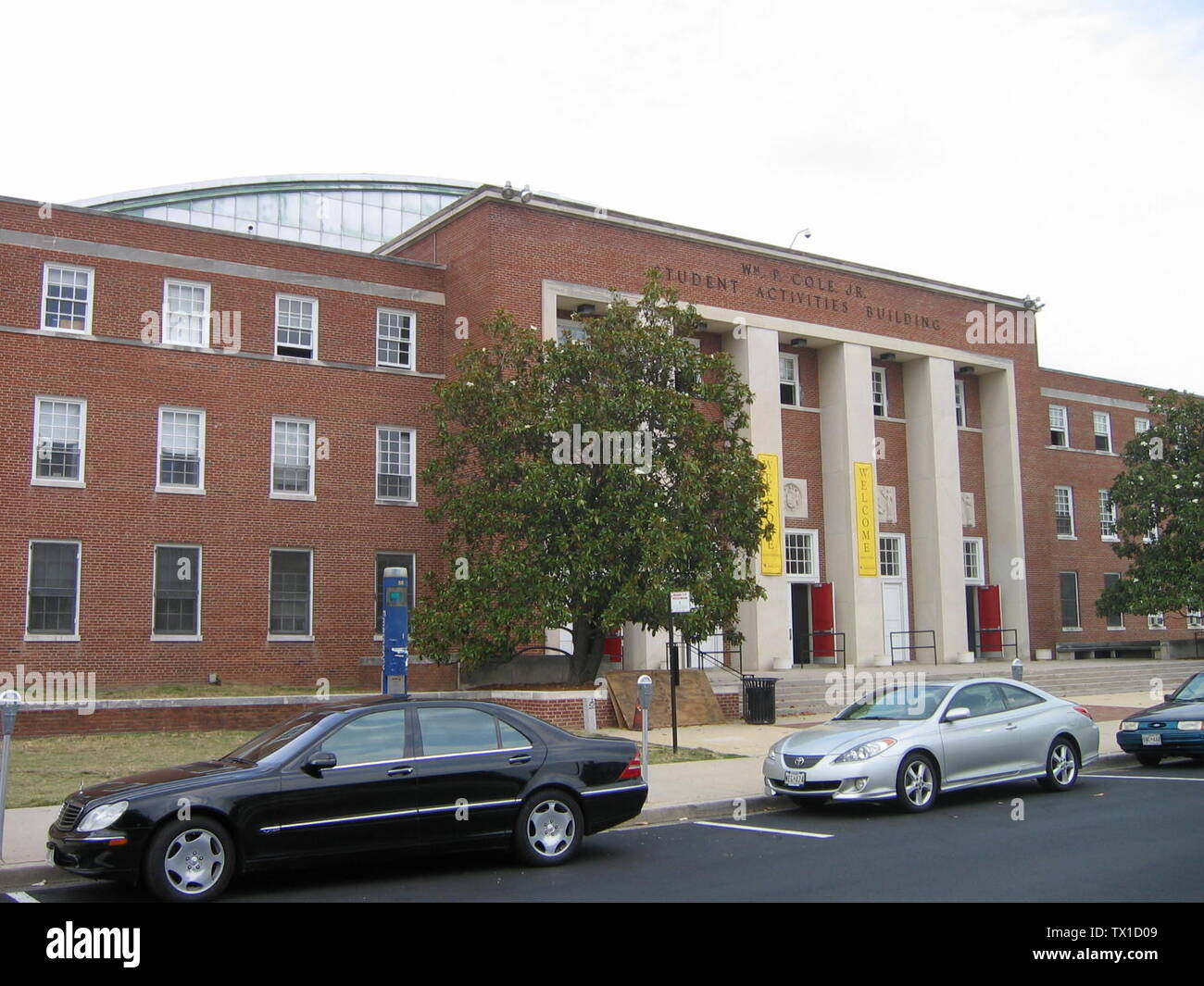 Cole field house at the university of maryland hi-res stock photography ...