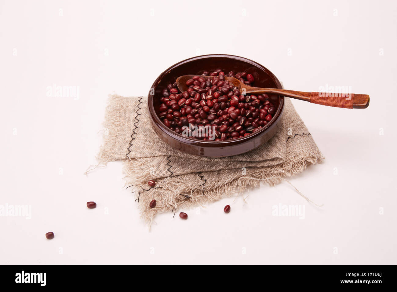 Red acacia beans hi-res stock photography and images - Alamy