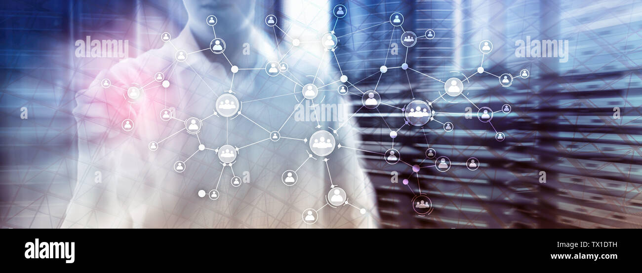 HR human resources management concept corporate organisation structure ...