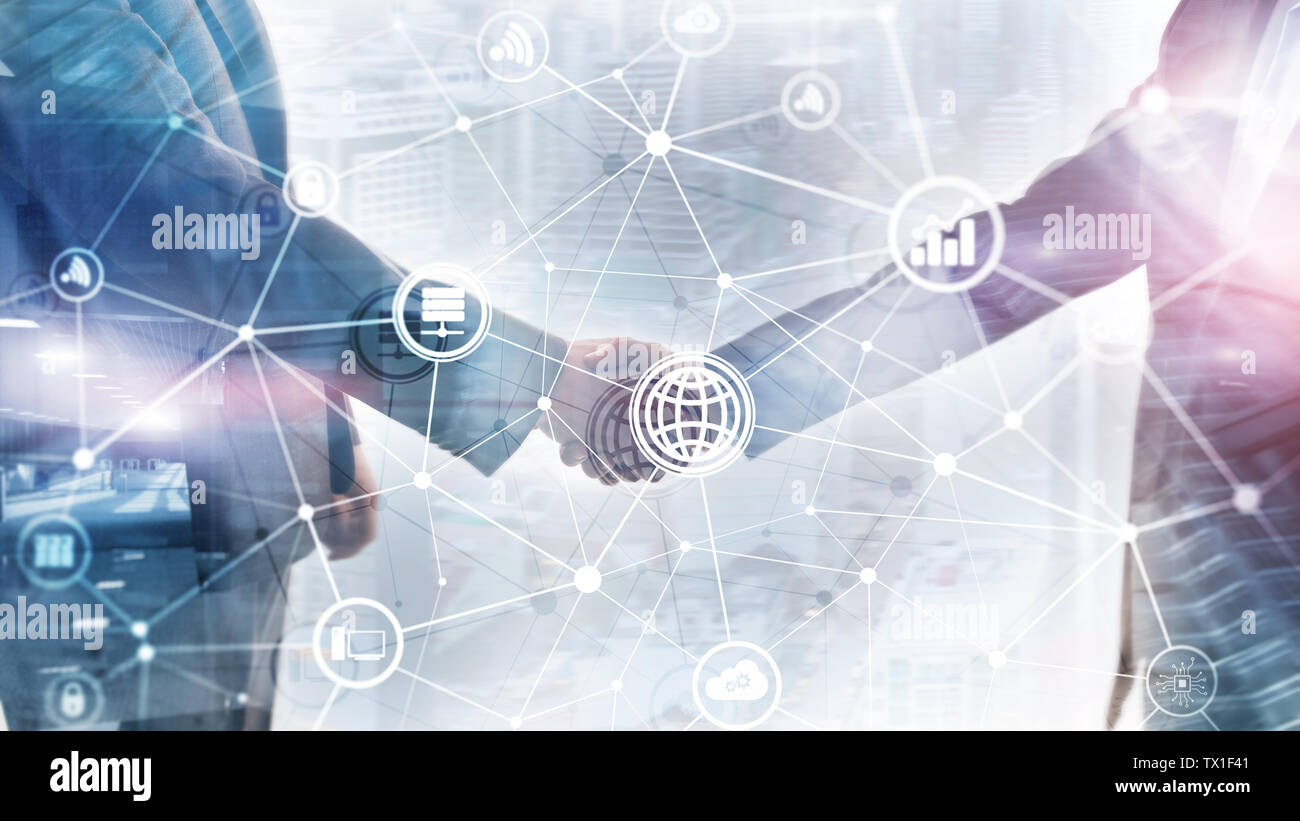 ICT - information and telecommunication technology and IOT - internet ...