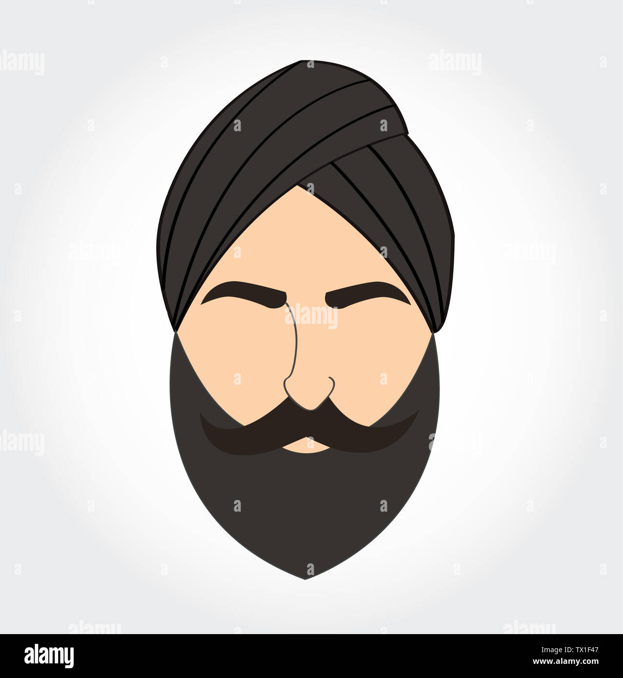 Arab men symbol , Arabian vector icon Stock Photo - Alamy
