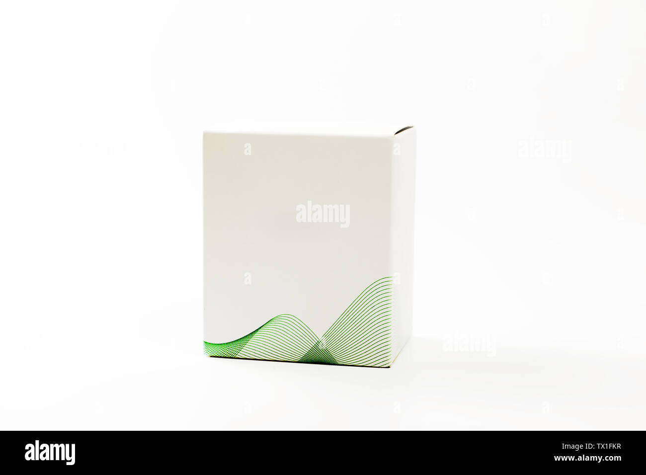 isolated cardboard box on white background Stock Photo - Alamy