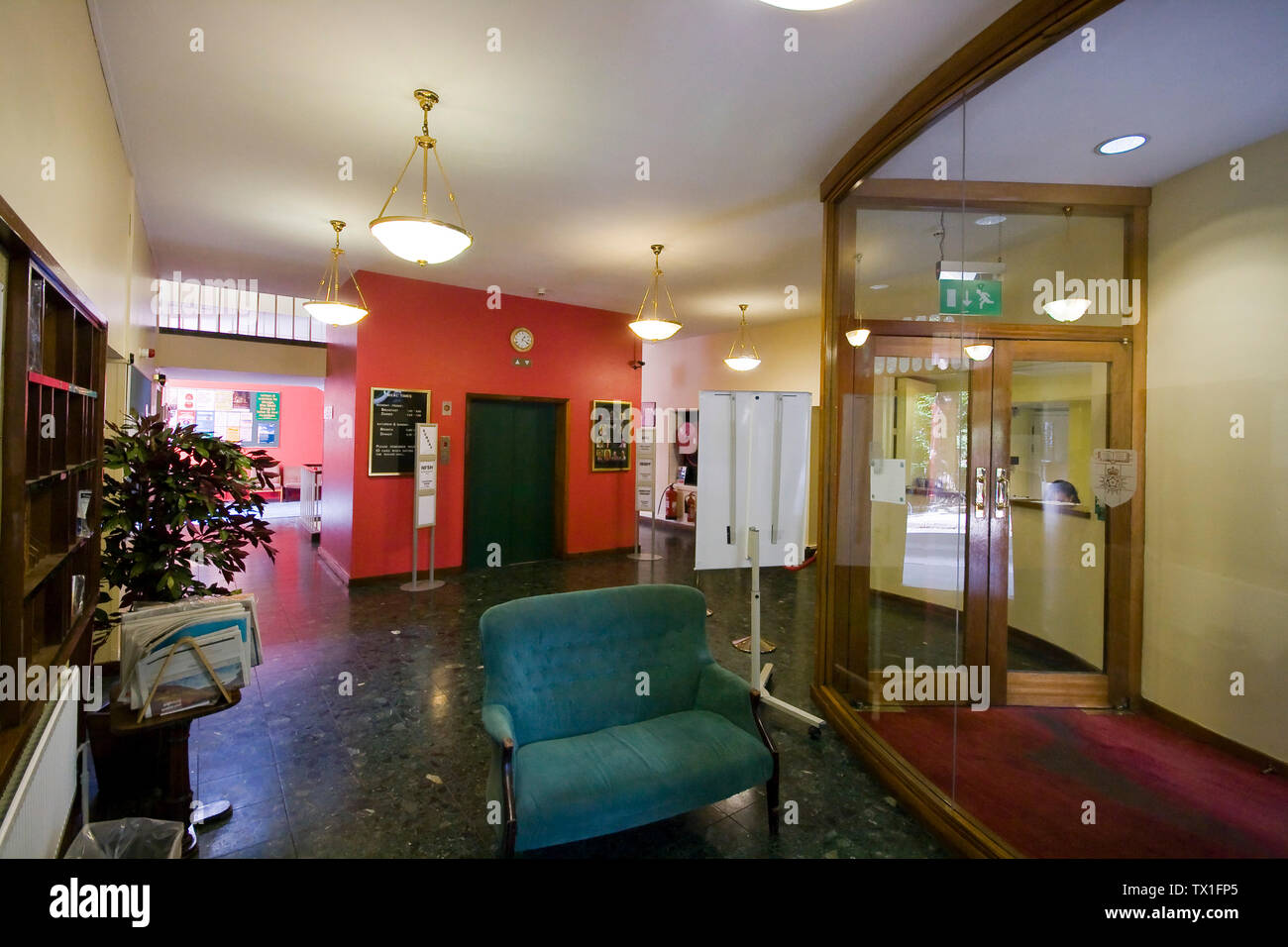Connaught Hall The Reception Lobby High Resolution Stock Photography ...