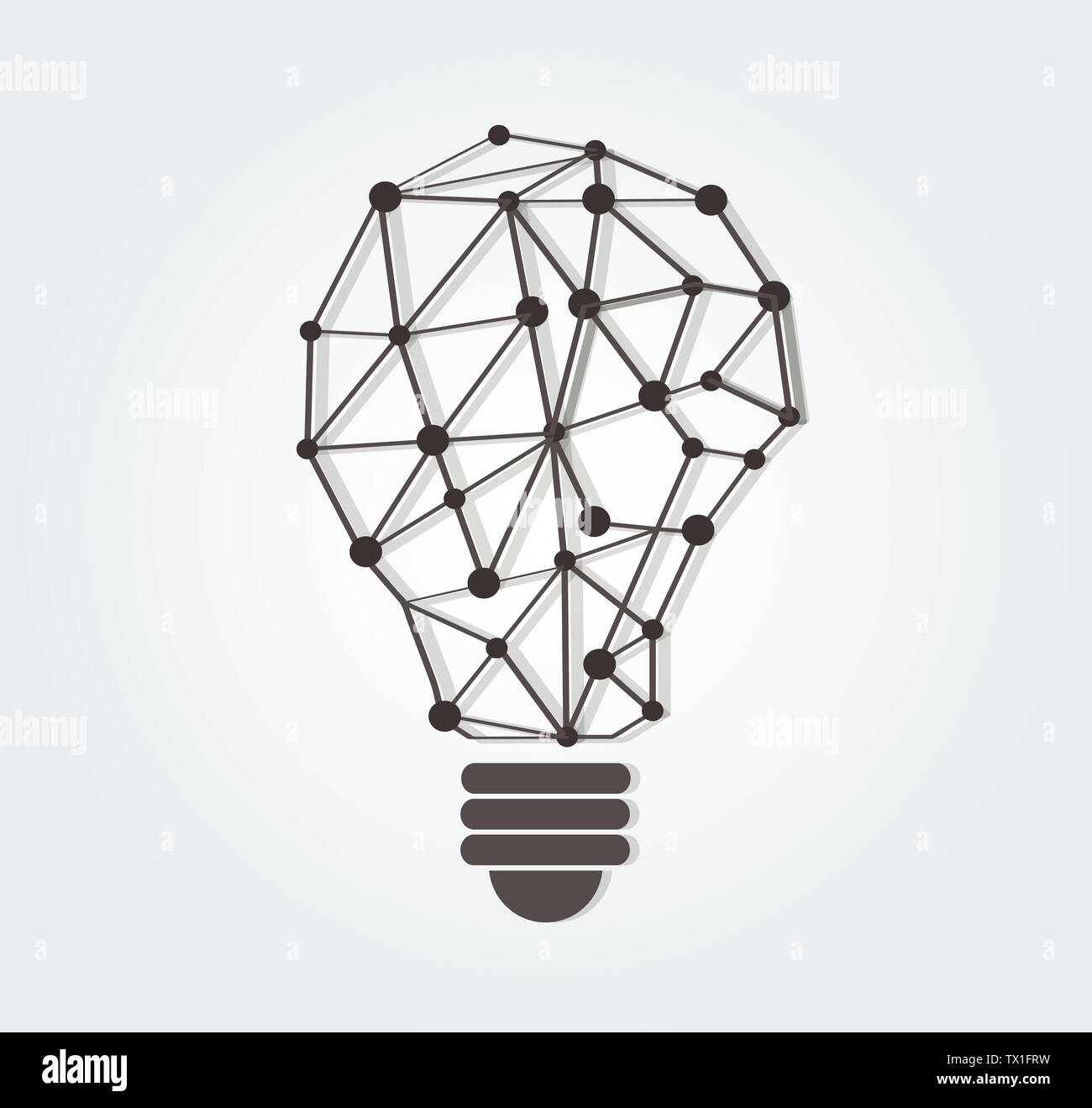 Abstract landscape of polygons hi-res stock photography and images - Alamy