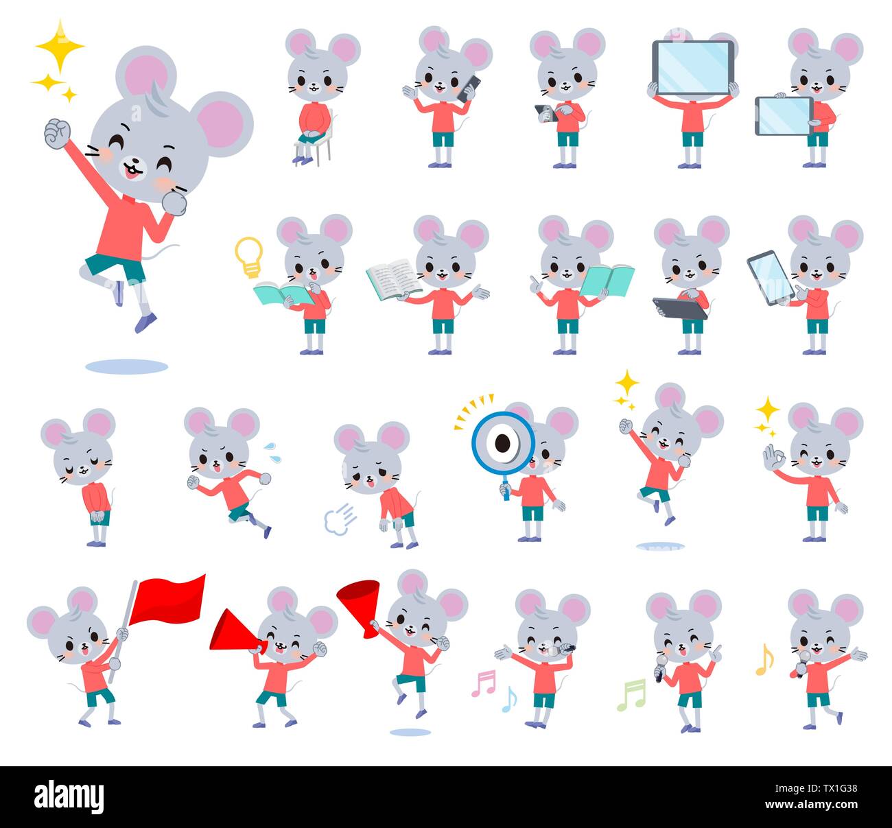 Mouse boy Stock Vector Images - Alamy