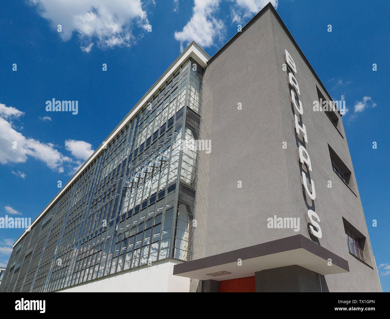 DESSAU, GERMANY - CIRCA JUNE 2019: The Bauhaus art school iconic ...