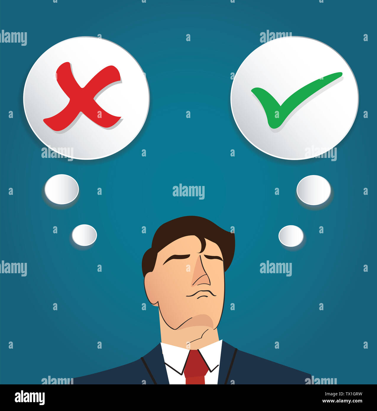 Check correct way hi-res stock photography and images - Alamy