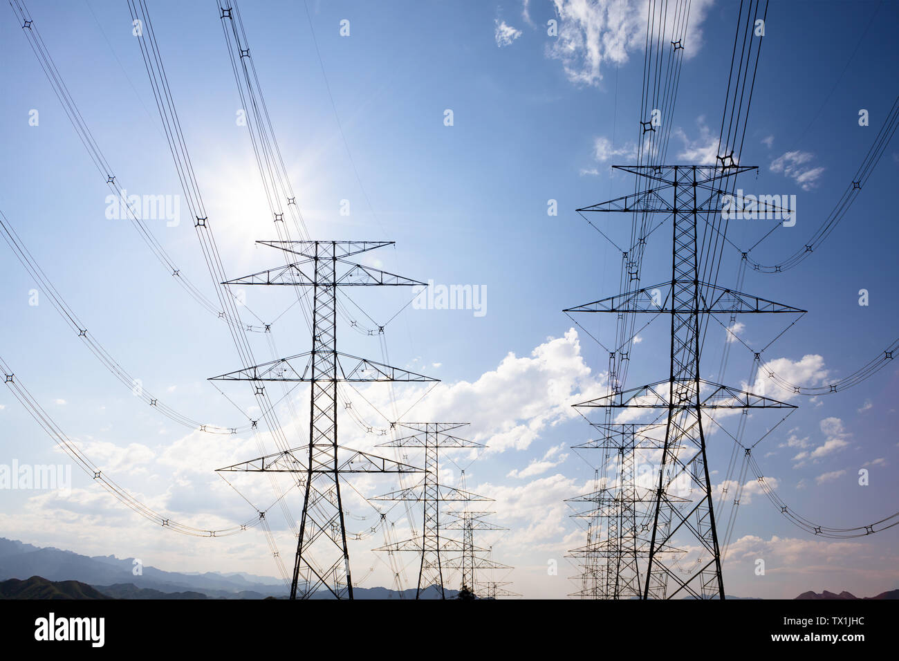 Powerpylons hi-res stock photography and images - Alamy