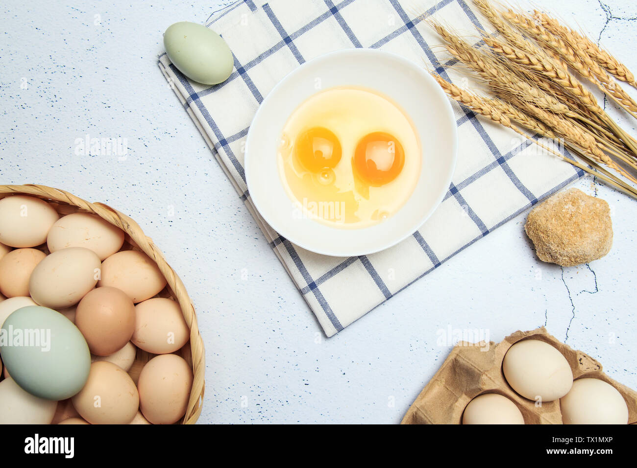 Crystal clear, smooth, round eggs Stock Photo - Alamy