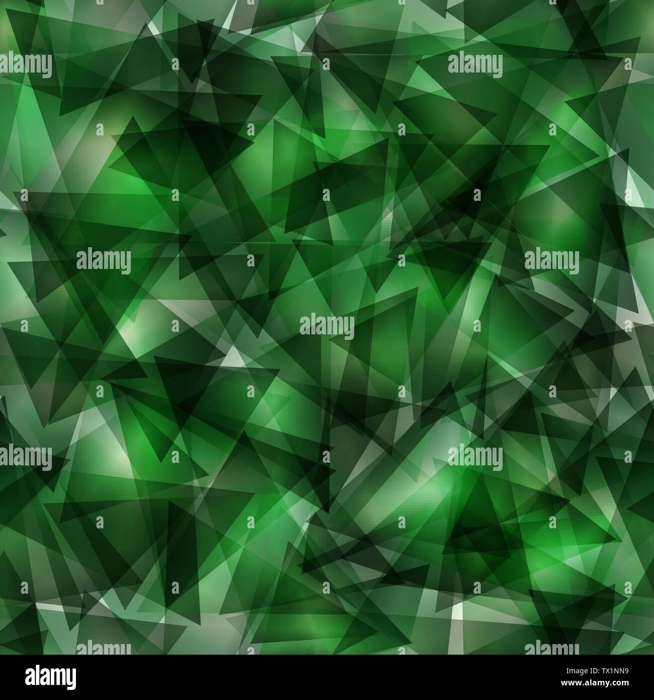 Emerald pattern. Seamless vector illustration. Colorful transparent ...