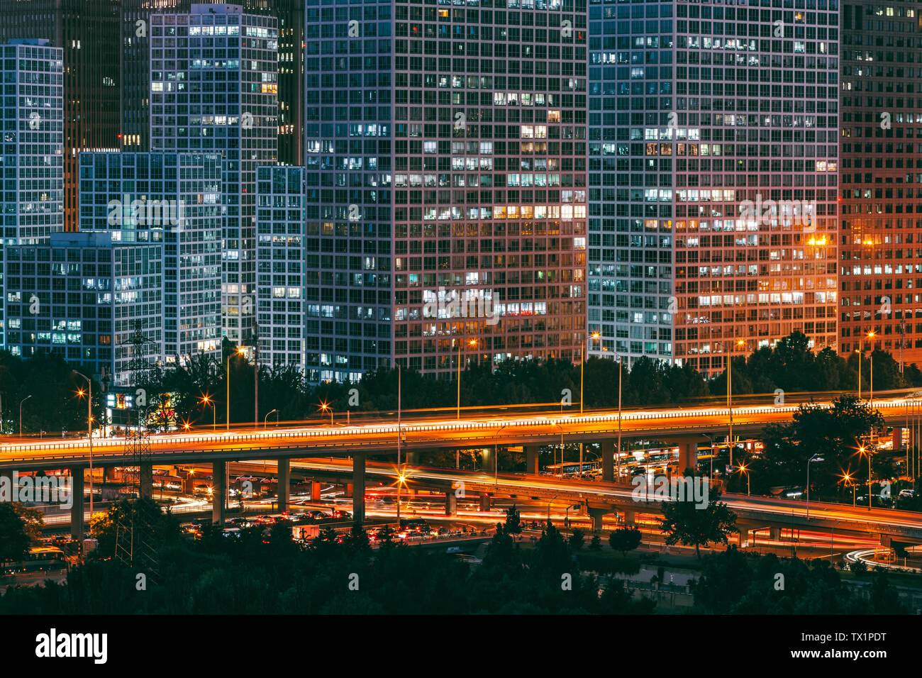 Bustling trade center hi-res stock photography and images - Alamy
