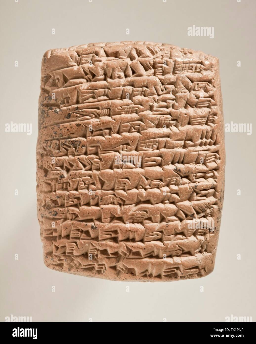 Assyrian clay tablet with cuneiform hi-res stock photography and images ...