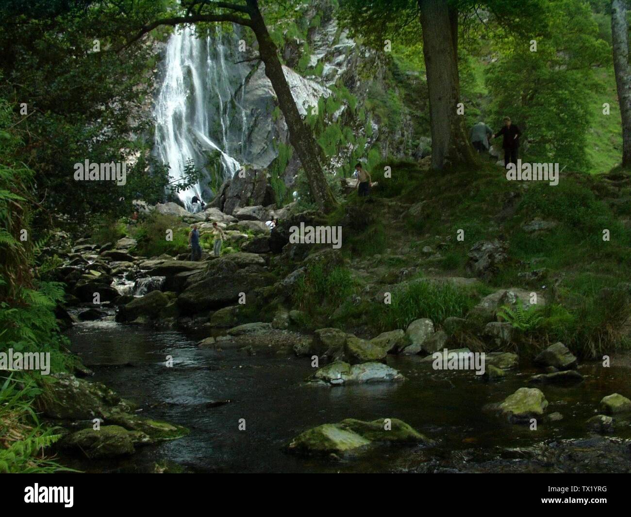 Dargle river waterfall hi-res stock photography and images - Alamy